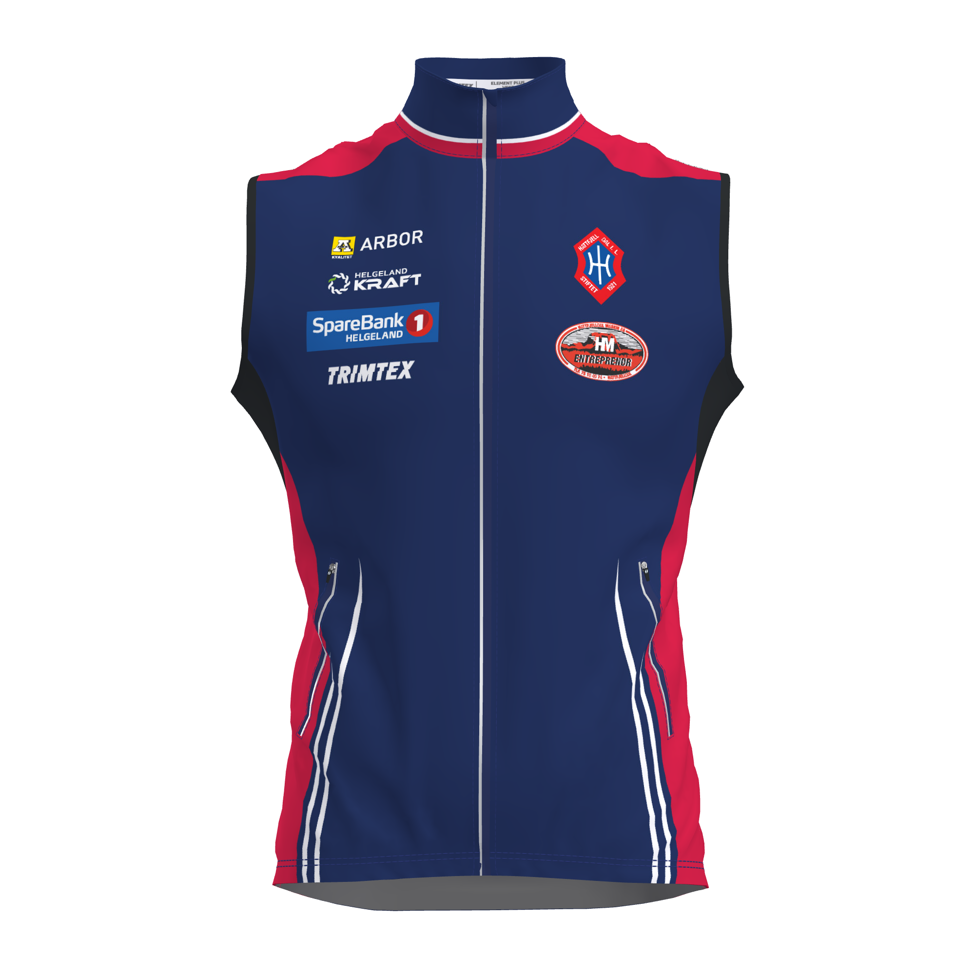 Element Plus Vest Dame | Trimtex Custom